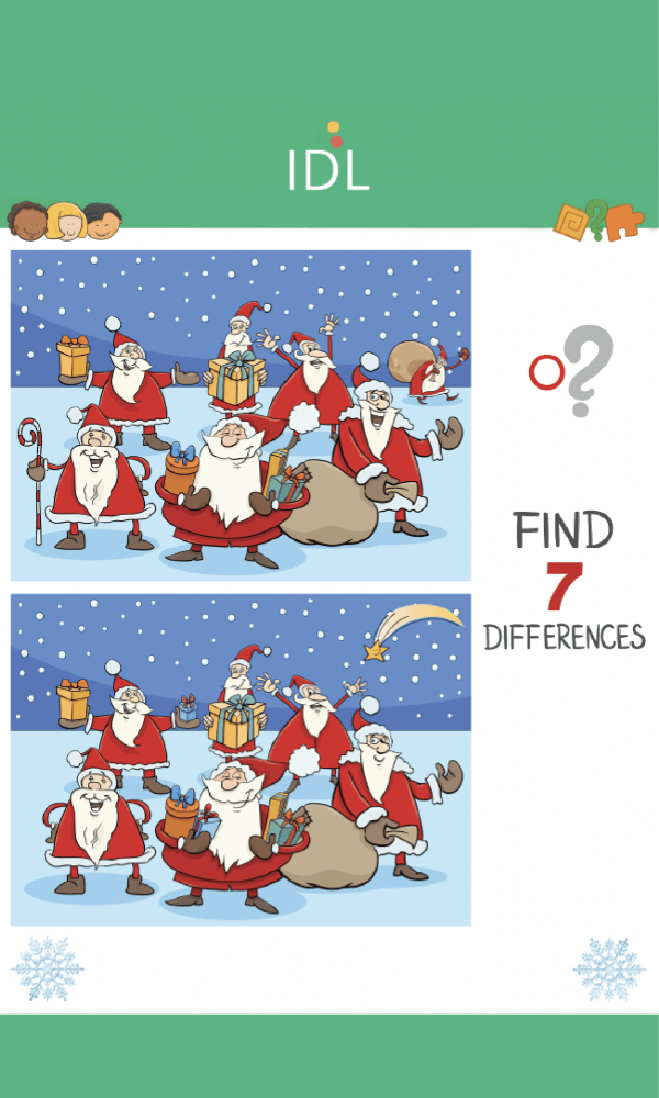 Christmas Spot the Difference - AU Site