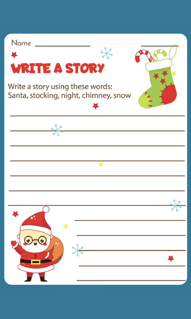 Write a Christmas Story - AU Site