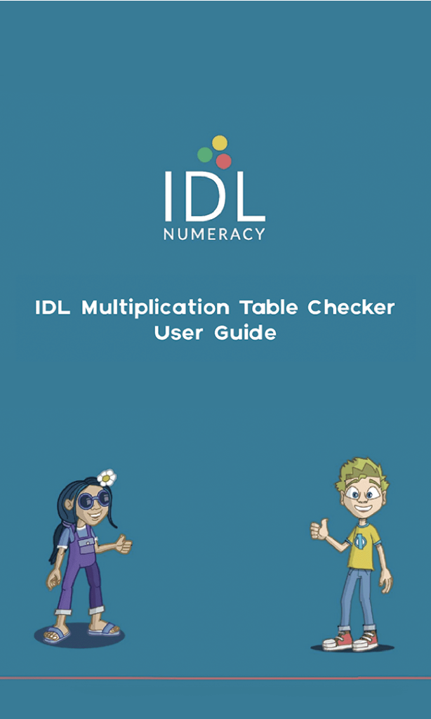 IDL Multiplication Table Checker User Guide - US Site