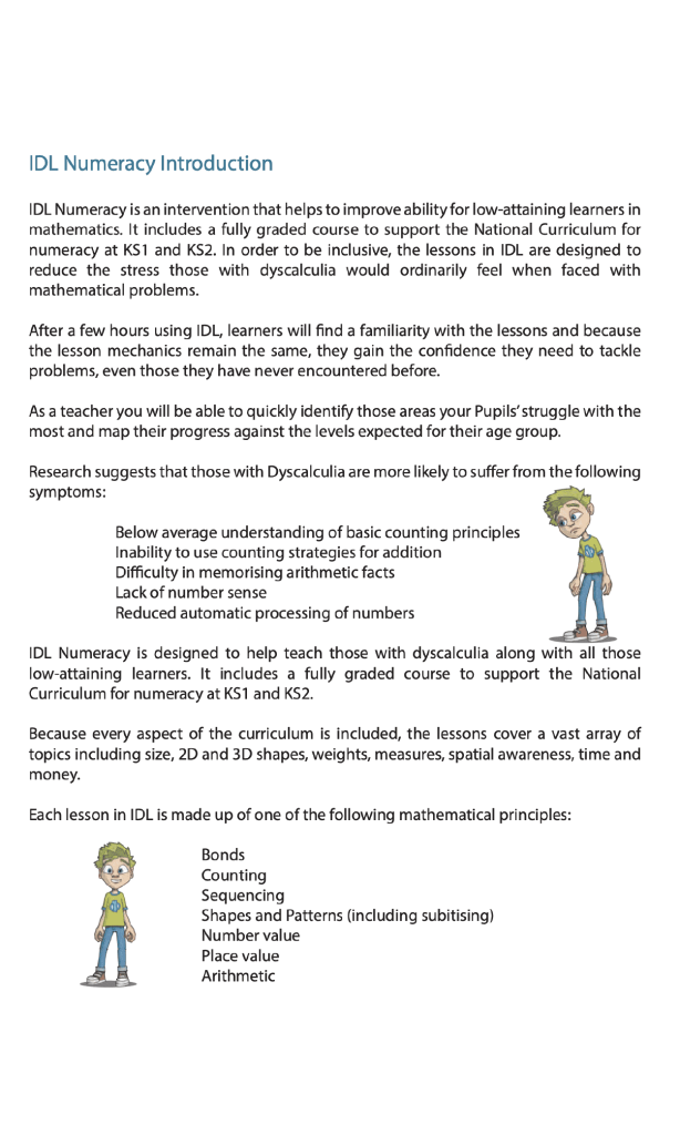 IDL Numeracy Introduction and Methodology - IDL Group